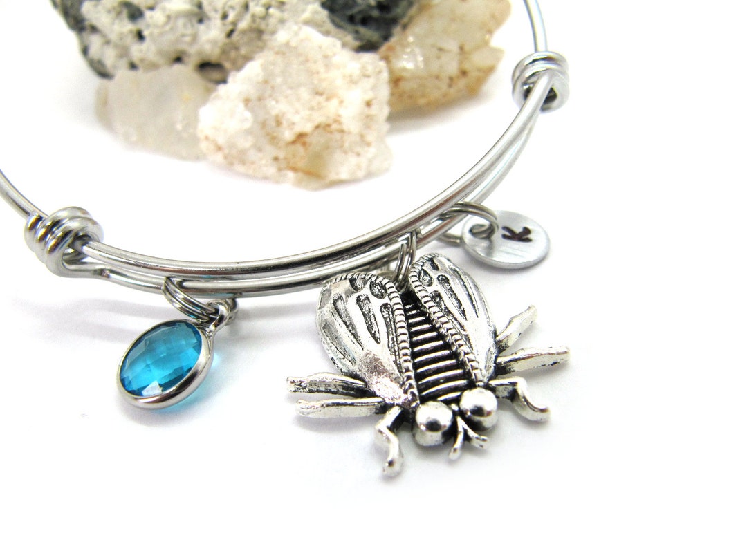 Cute Fly Bracelet, Fly Insect Bracelet, Fly Jewelry, Insect Charm ...