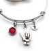 Personalized ASL Bracelet, I Love You Sign Language Bracelet, Sign ...