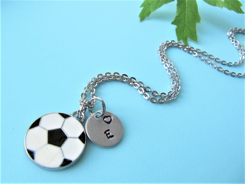 Soccer Necklace Soccer Jewelry Soccer Player Gift Soccer - Etsy