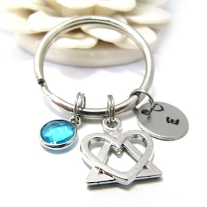 Personalized Adoption Keychain, Adoption Jewelry, Adoption Symbol ...