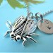 Fly Charm Necklace Fly Insect Necklace Fly Jewelry Insect - Etsy