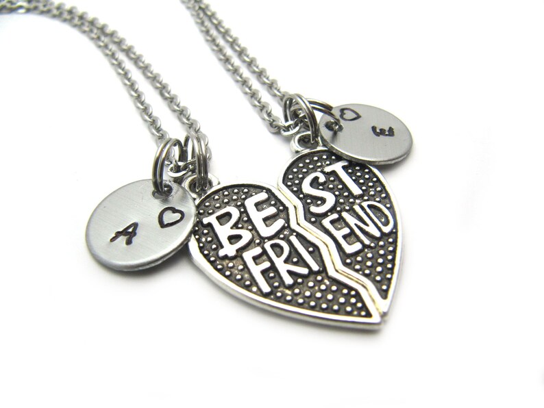 Best Friend Necklace Friendship Necklace for 2 Best Friends | Etsy