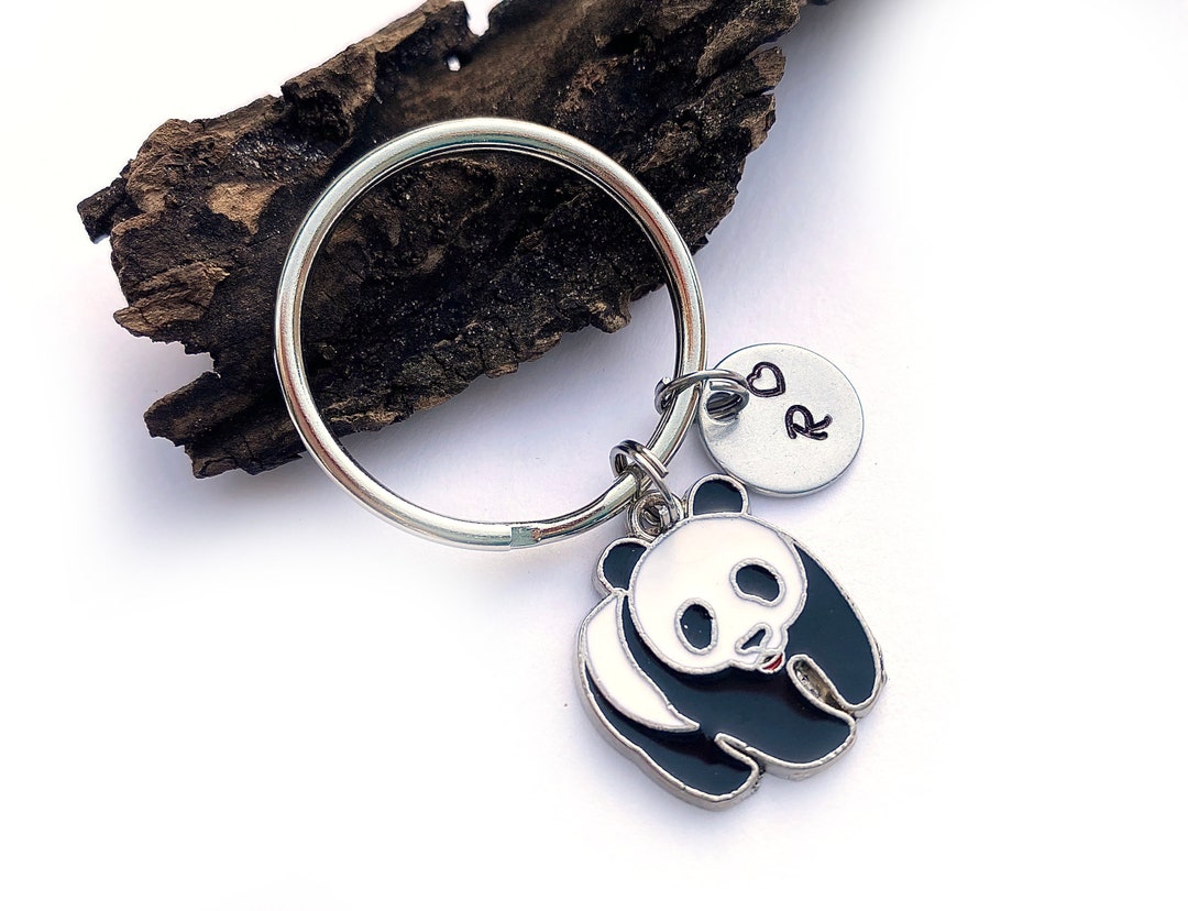 Panda Keychain, Panda Keyring, Cute Keychains, Panda Gifts, Panda Bear ...