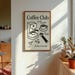 Coffee Club Print: Kitchen Poster, Coffee Bar Decor, Espresso Poster ...