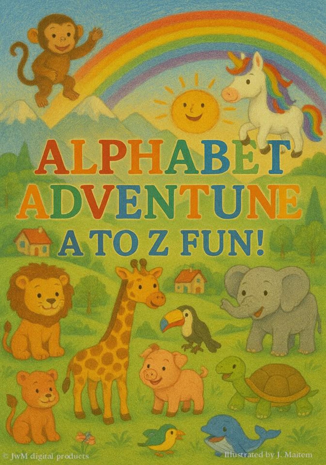 Alphabet Adventures A to Z Fun - Etsy