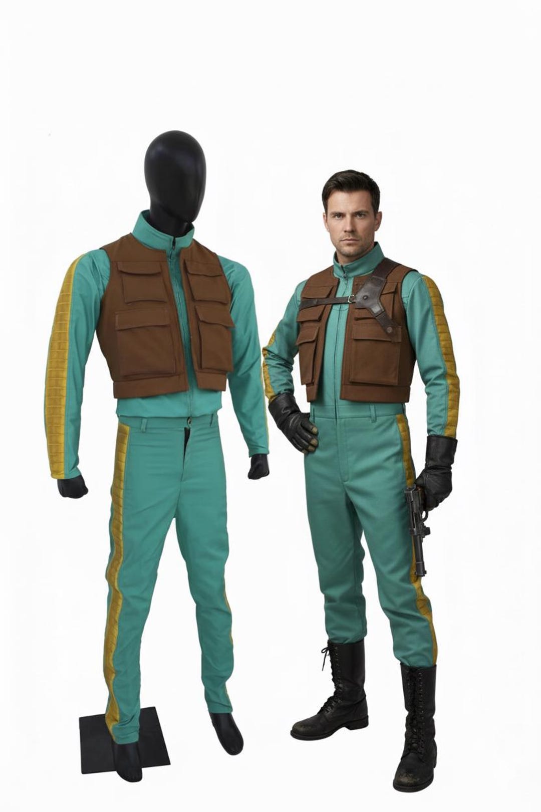 Rodian Greedo Flight Suite | Han Solo Outfit | Star War Bounty Hunter ...