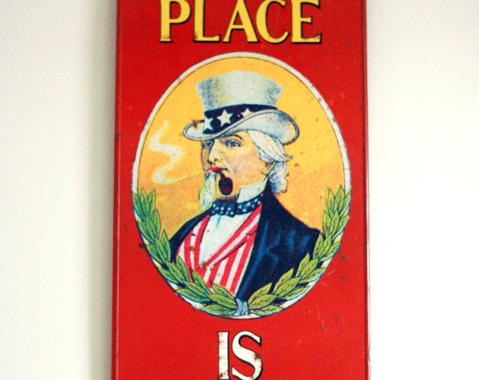 This Place is Bugged, Uncle Sam- Tin Sign - 1975 Sanford J. Heilner ...