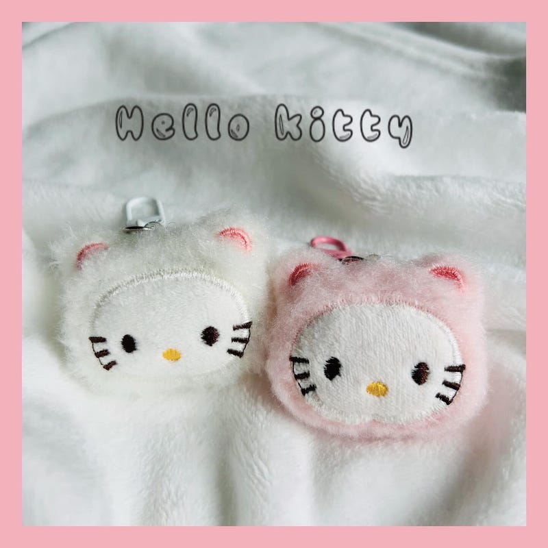Hello Kittys Key Chain - Etsy