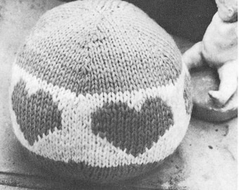 Vintage Knitting Pattern Toy Ball Cable Knit Baby Toys Stress | Etsy