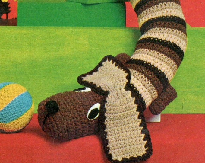 Crochet Pattern Draft Stopper Dog Dachshund Toy Door Draught Blocker ...