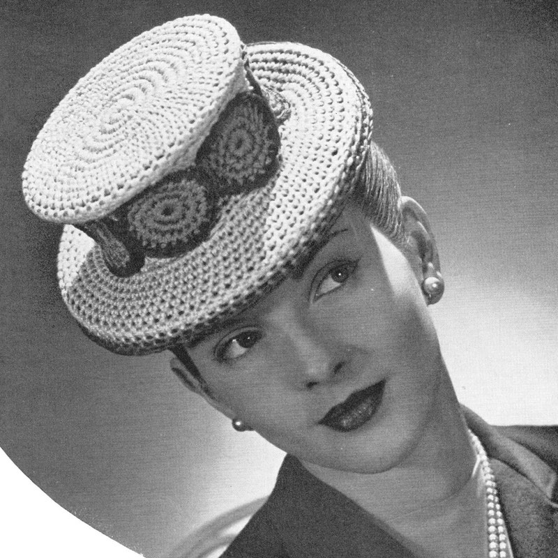 Crochet Fascinator - Etsy