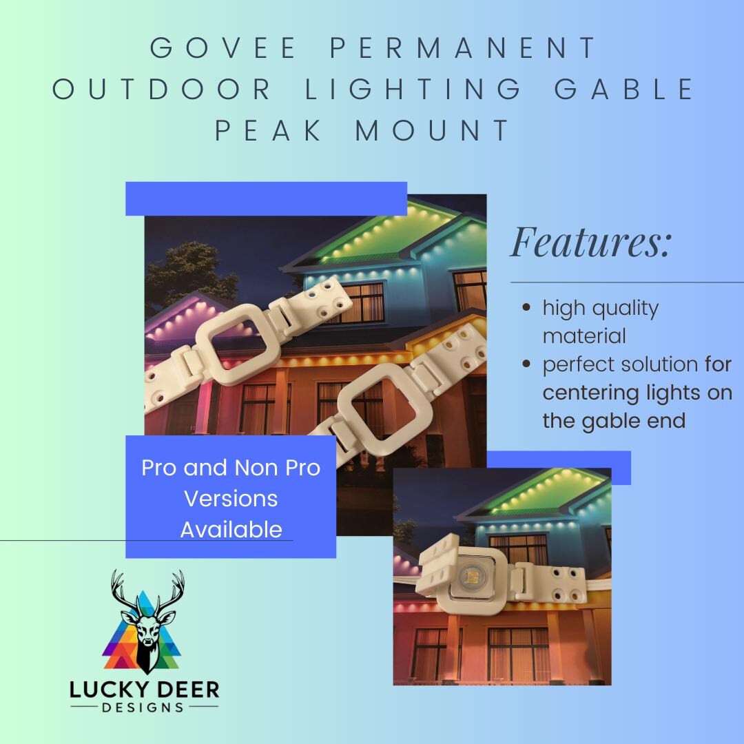 Gable Bracket for Govee Permanent Outdoor Lights-pro and Non Pro ...