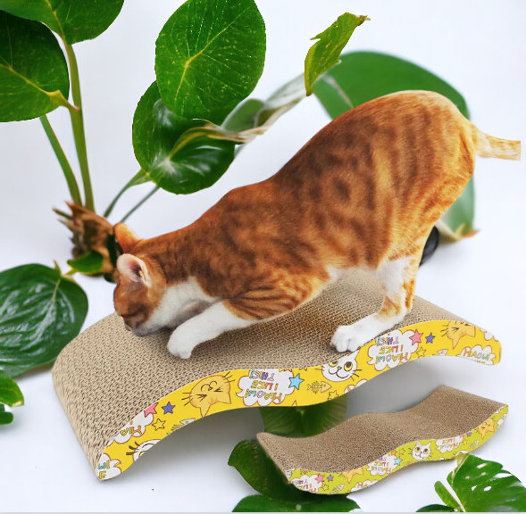 Corrugated Paper Cat Scratch Guards Pet Scratching Claw Scraper Cat ...