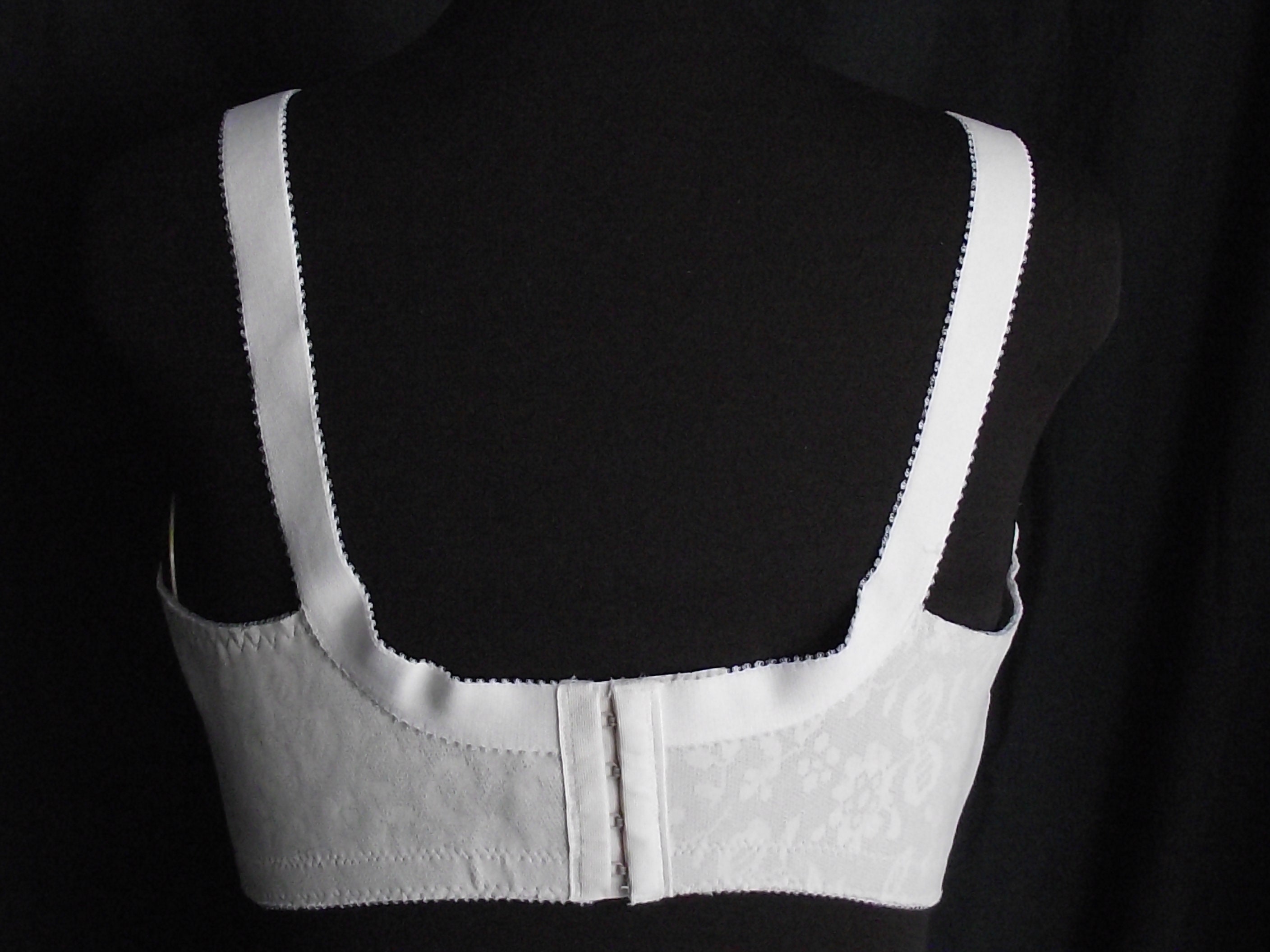 Nude Lace 18Hr Bra Sz 40D Floral Nude Lycra Lace Jane Russell | Etsy