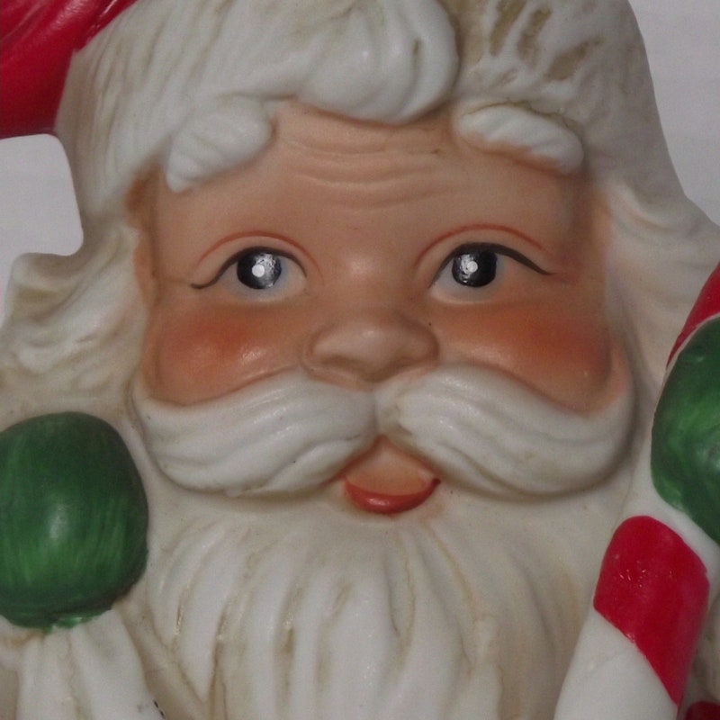 Ceramic Bisque Santa - Etsy