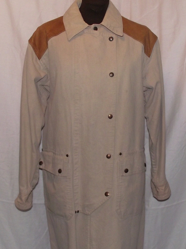 The Australian Outback Collection Drover Trench Coat Duster Size S/P ...