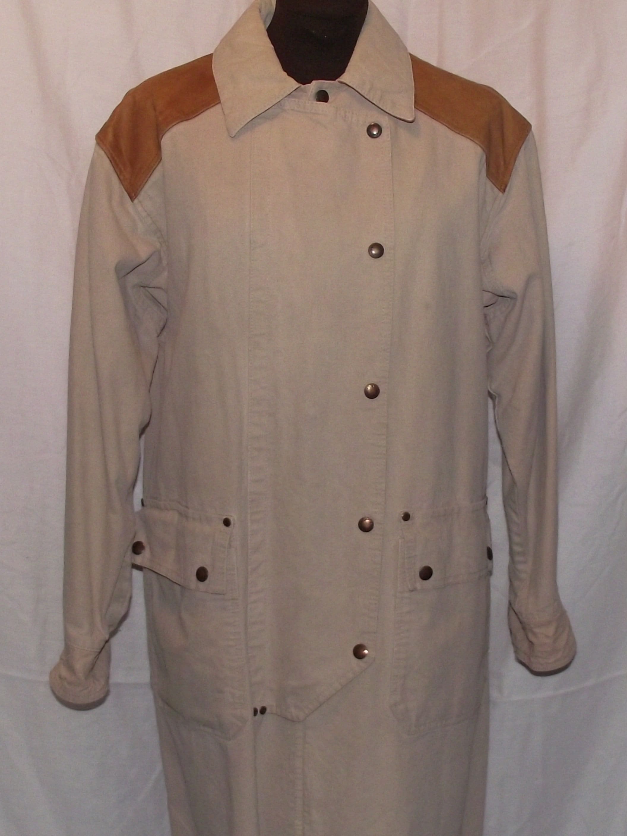 The Australian Outback Collection Drover Trench Coat Duster Size S/P ...