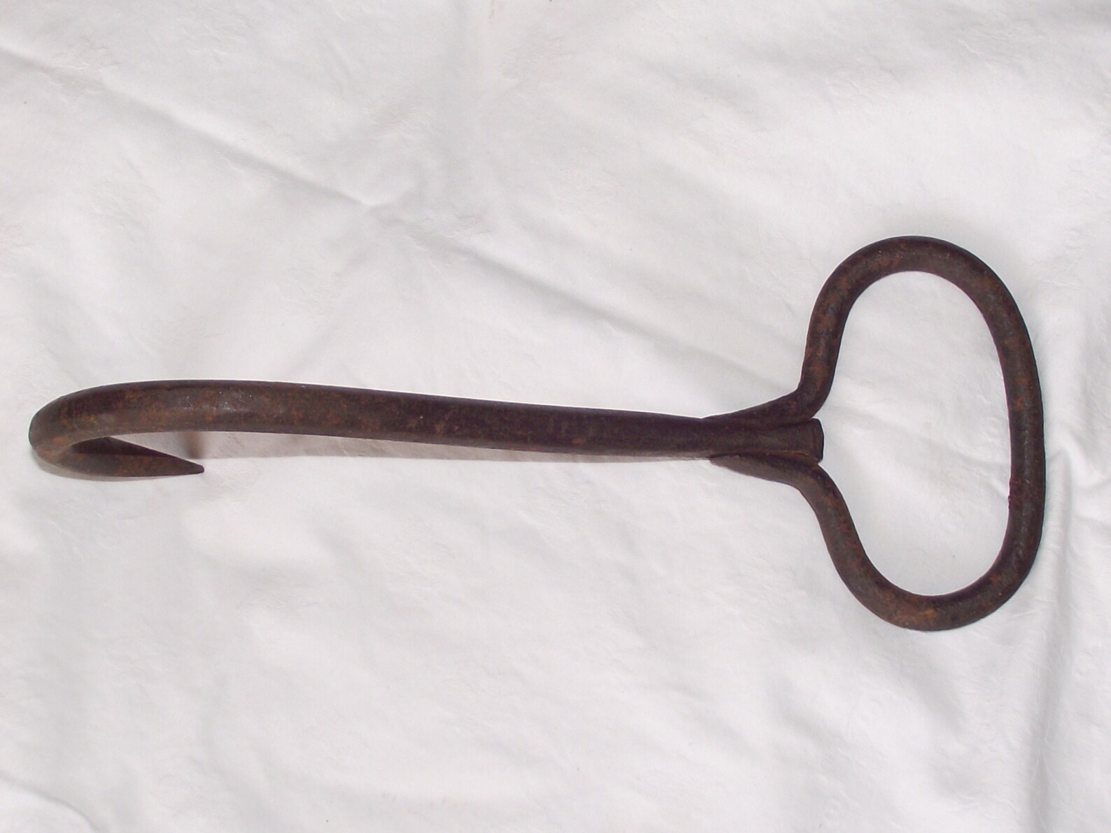 Cast Iron Hand Plum Hook Logging CCC Forestry Antique Tool Rustic ...