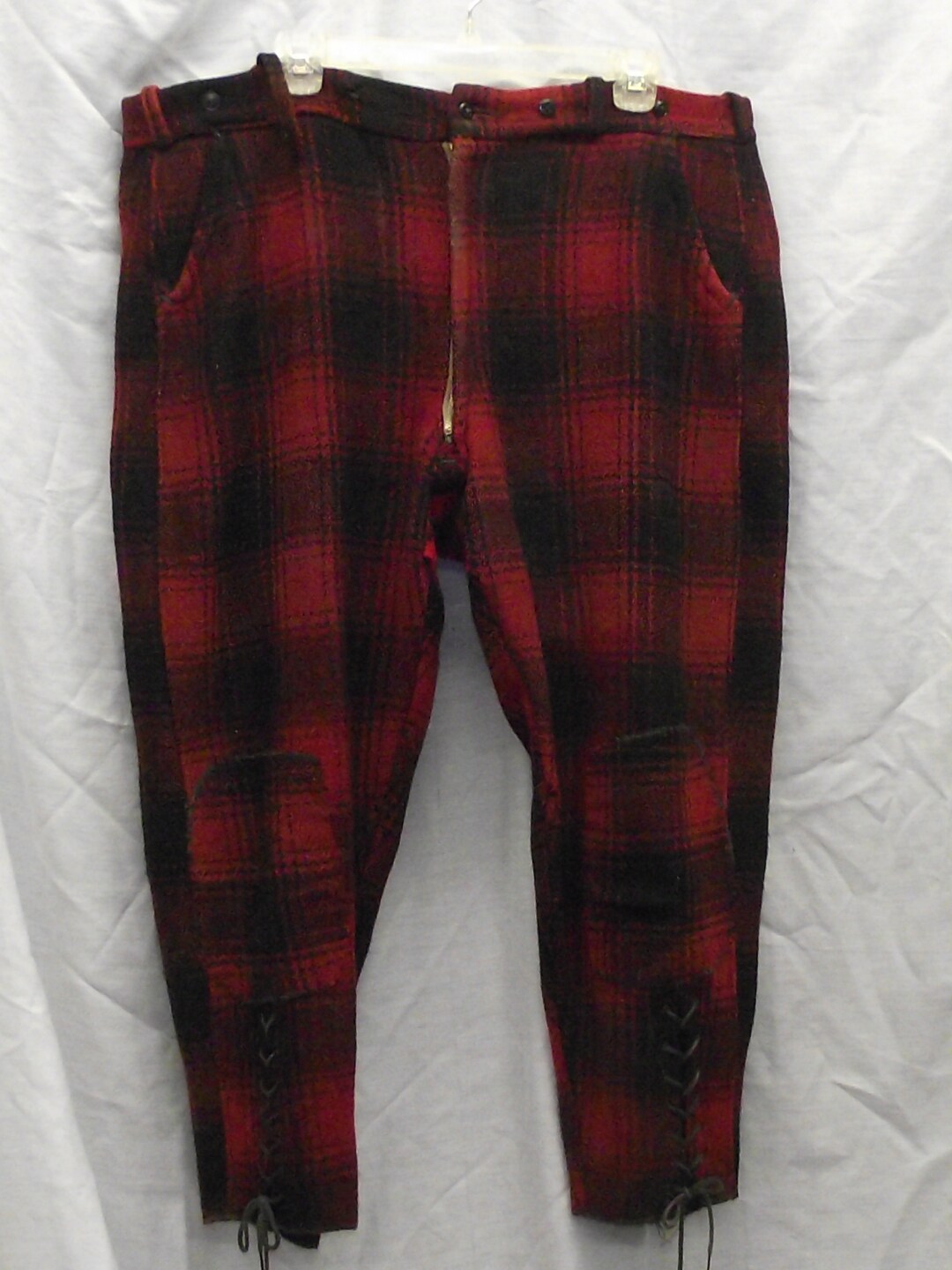 Buffalo Plaid JC Higgins Shin Laced Double Patched Knees Outerwear ...
