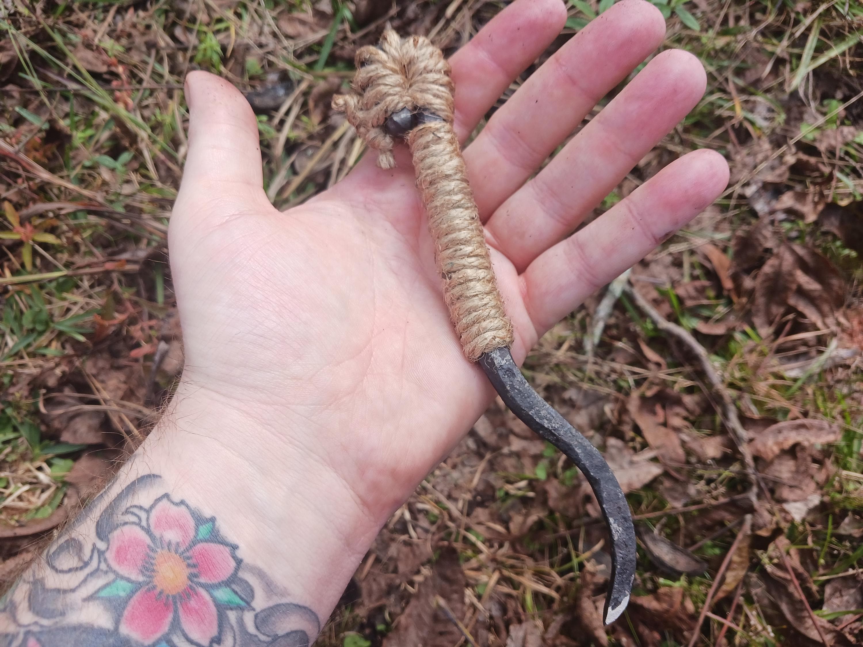 Hand Forged Kakuri Root Pulling Tool - Etsy