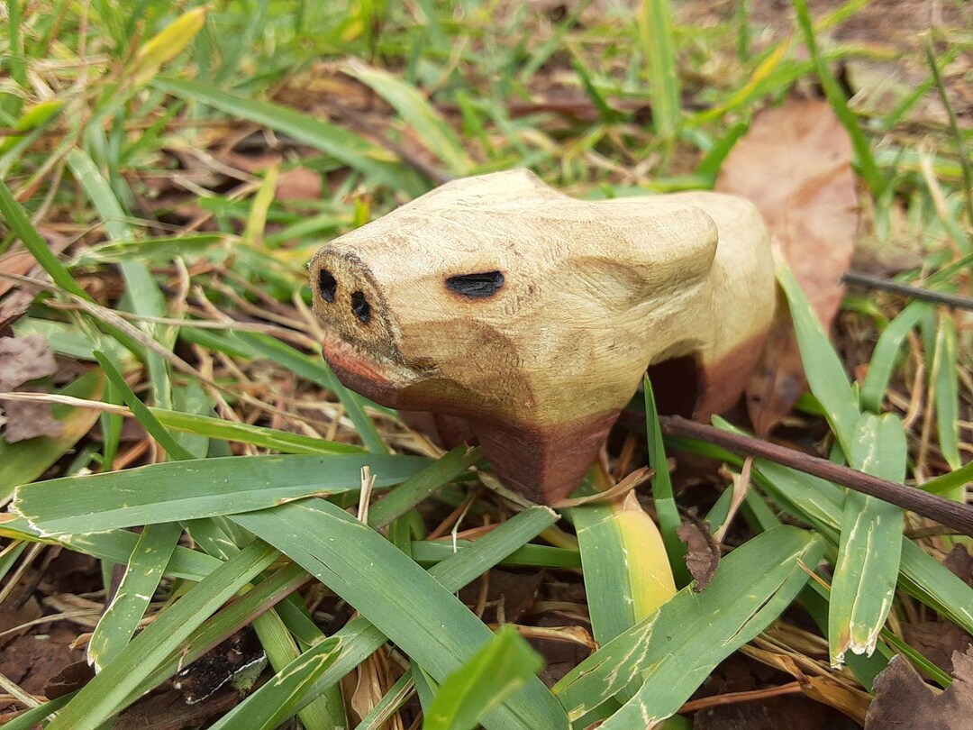 Cedar Wood Boar Totem - Etsy