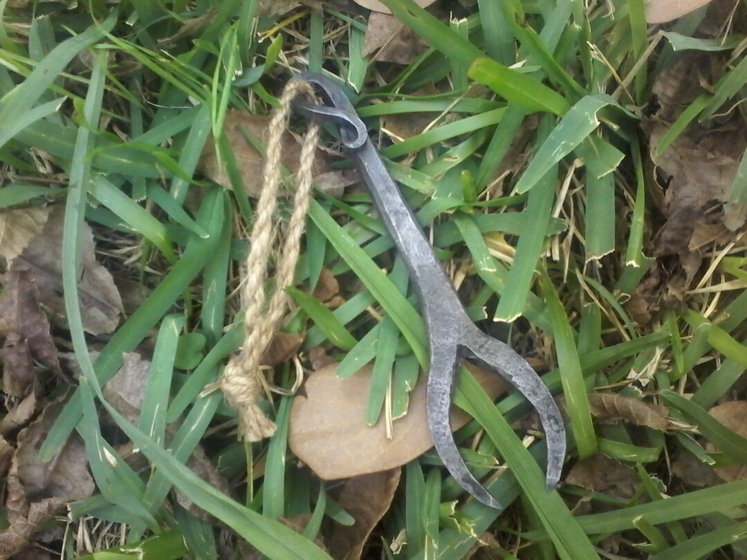 Hand Forged Rustic Camp Fork - Etsy