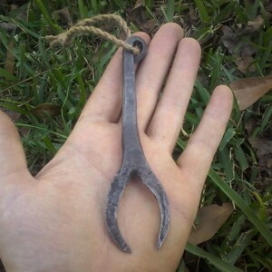 Hand Forged Rustic Camp Fork - Etsy