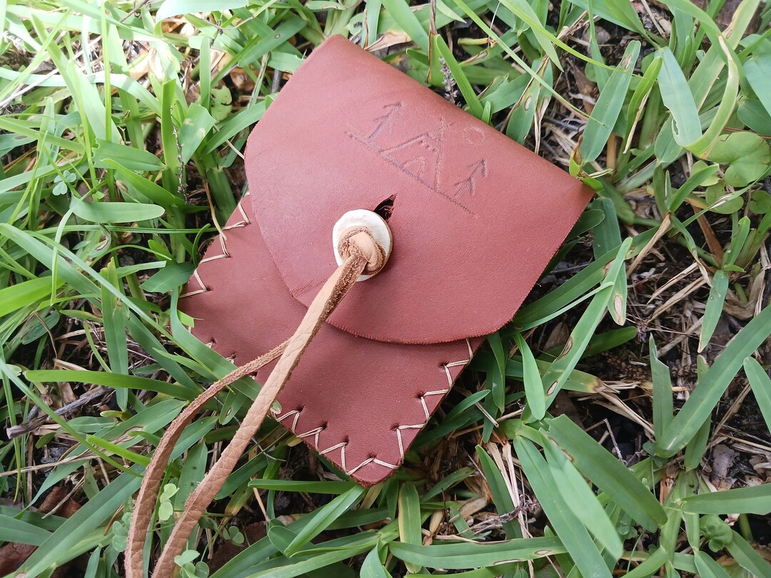 Leather Mountain Man Utility Pouch - Etsy