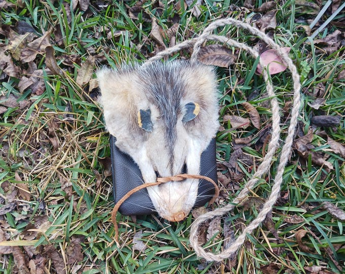 Opossum Pelt Possibles Bag Mountain Man Hunter Survival - Etsy