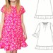 Flounce Dress PDF Sewing Pattern. - Etsy