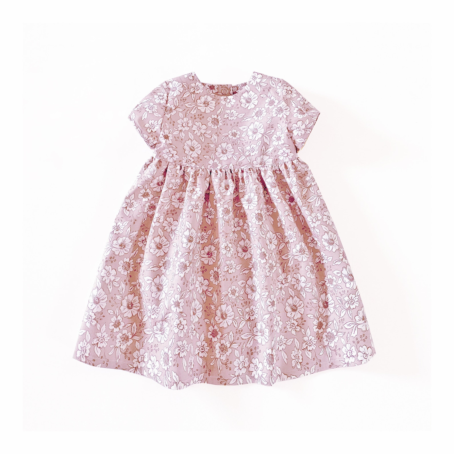 Easy-to-make Girls Dress Pattern. Toddler, Baby, Infant, Newborn Girls ...