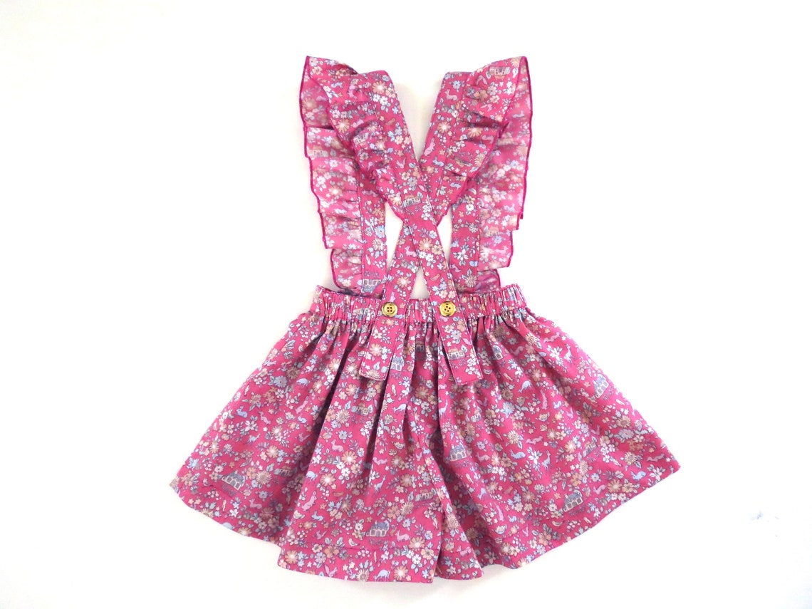 Girls Overall Sewing Pattern PDF. Melbourne - Etsy