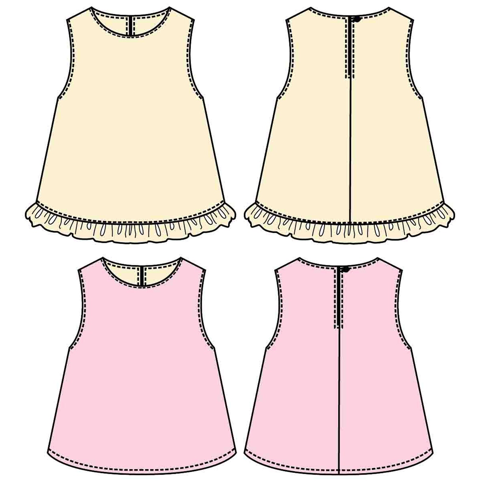 Philadelphia Top PDF Sewing Pattern. - Etsy