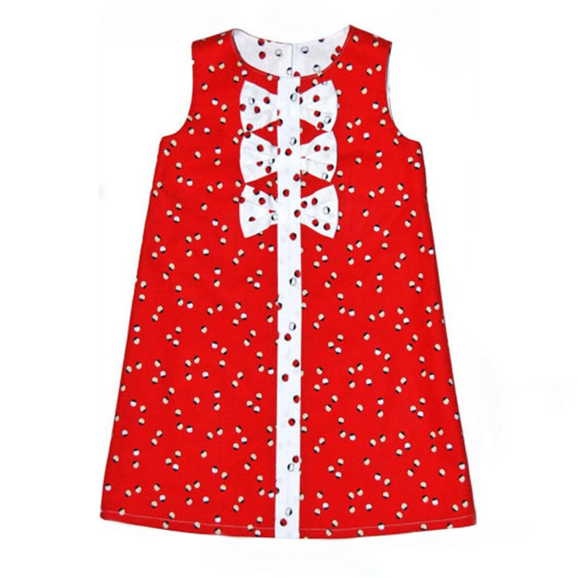 A-line Dress Pattern for Toddler, Girls. Sewing PDF Pattern for ...