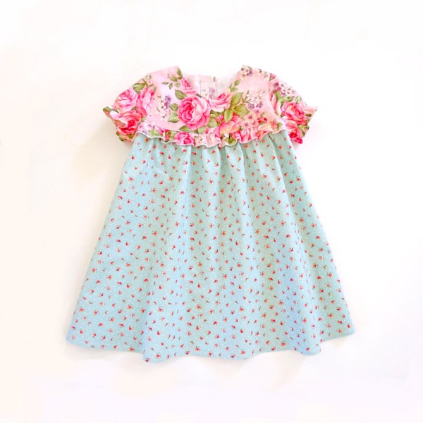 Newborn Baby Girl Dress Pattern - Etsy