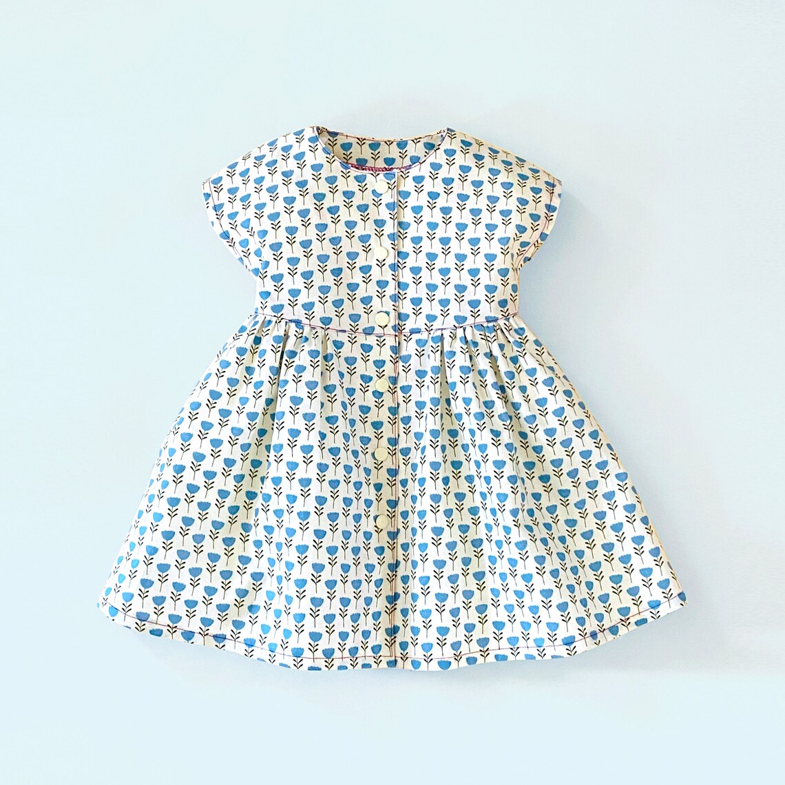 Acacia Girls PDF Sewing Pattern. Dress Pattern Sizes: 0m-12y - Etsy