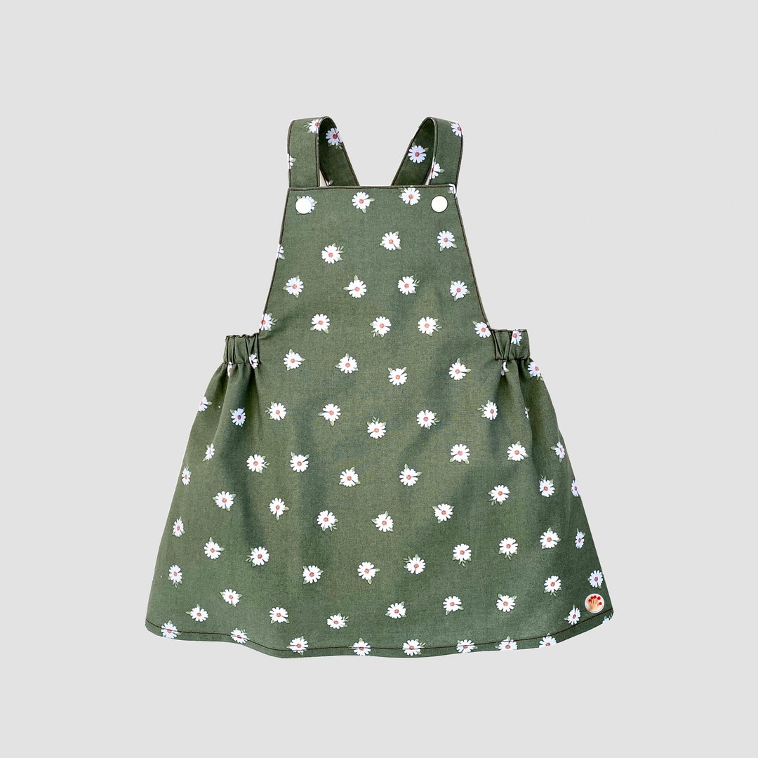 Blueberry Girl Sewing Dress Pattern. PDF Pinafore Pattern for Baby ...