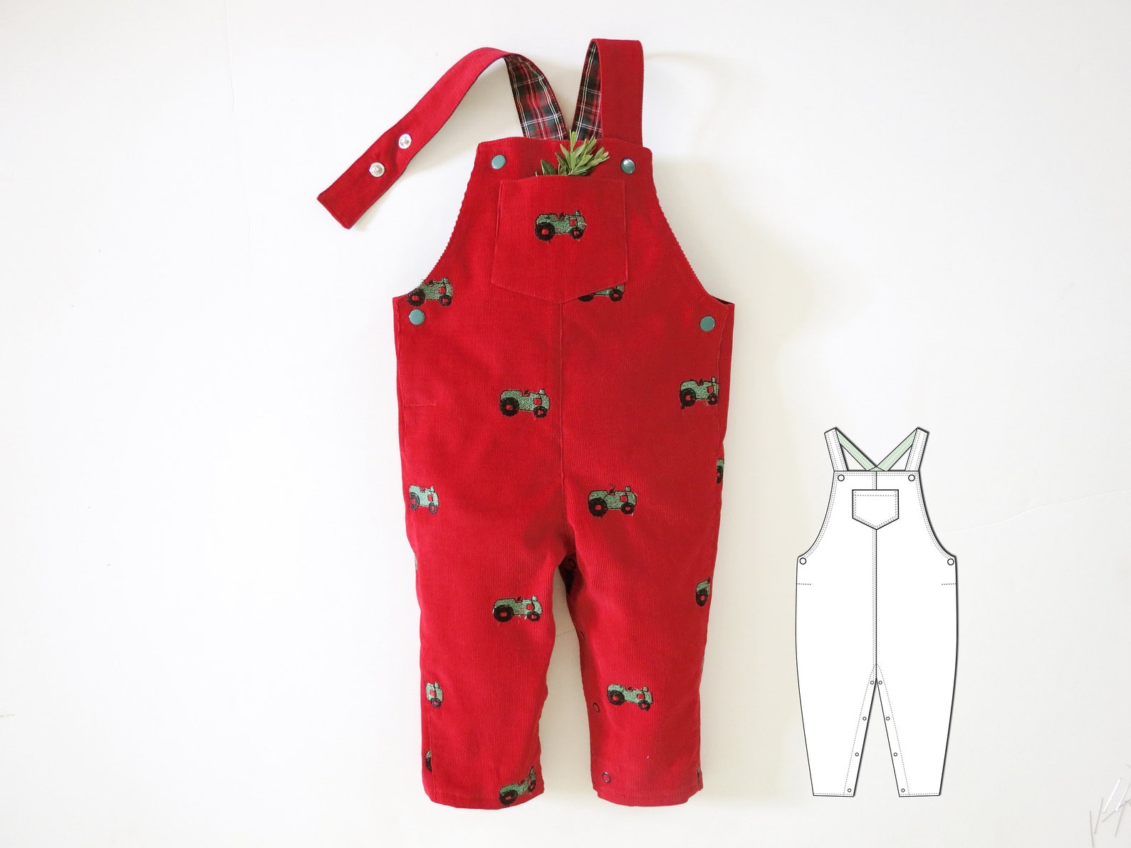 OVERALL SEWING PATTERN for Baby and Toddler. Sewing Pdf Romper - Etsy