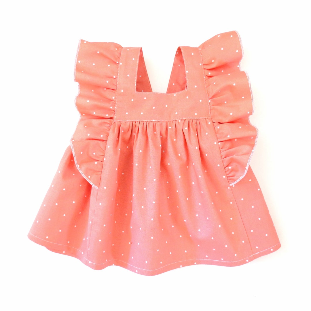 Baby DRESS & TOP Pattern. Pdf Layered Sewing Pattern for Little Girls ...