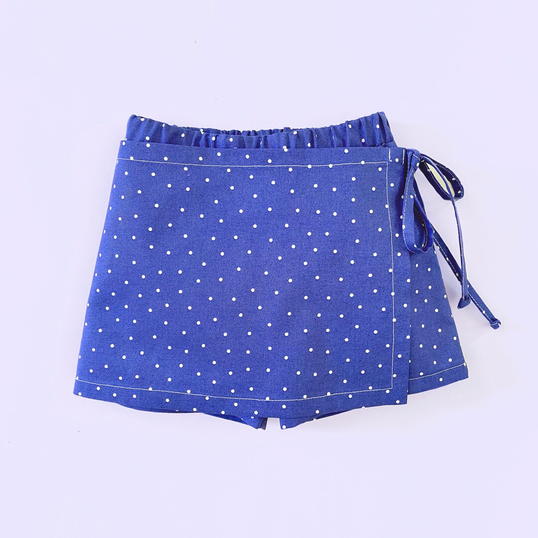 Skort Shorts Sewing Pattern for Girls. Palm Beach Skort Pattern for ...