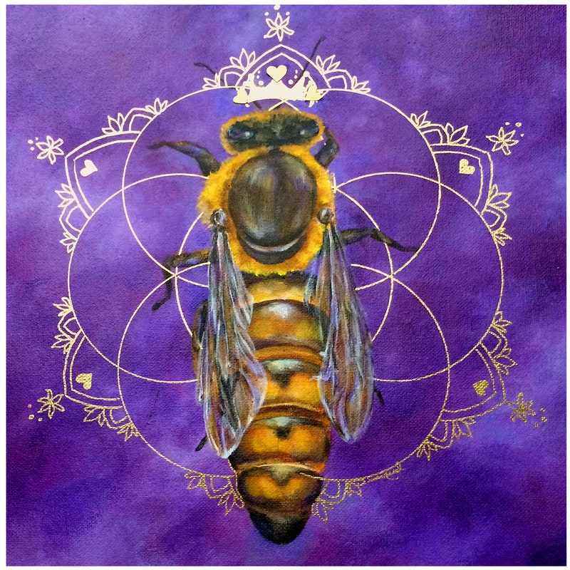 Sacred Bee Cards - Etsy
