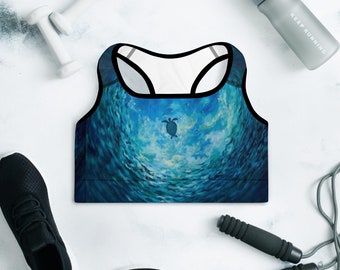 Ocean Sea Turtle Bra - Etsy