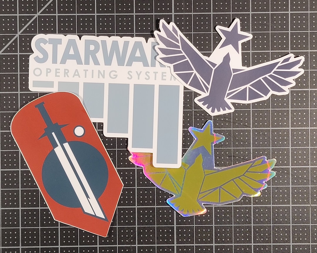 Starfield Inspired Stickers! - Etsy