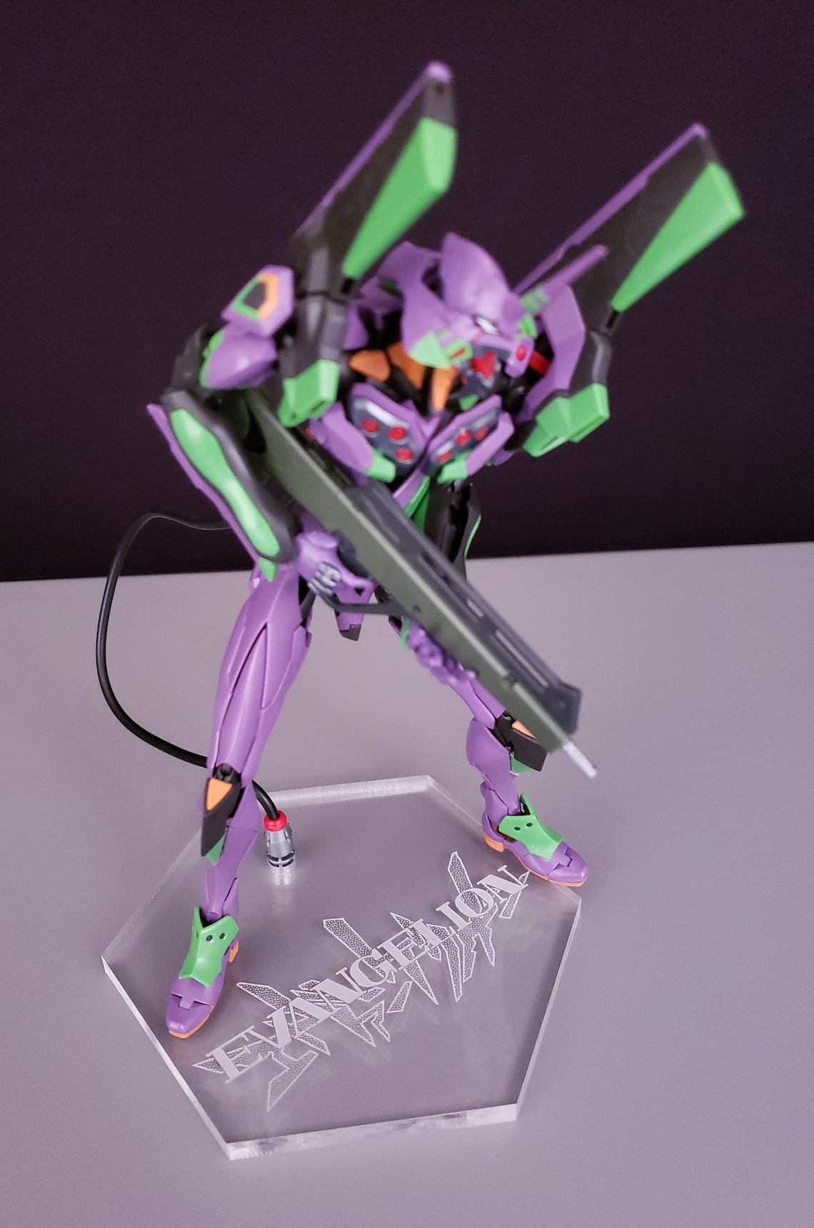 RG Evangelion Base Clear Logo Hex - Etsy