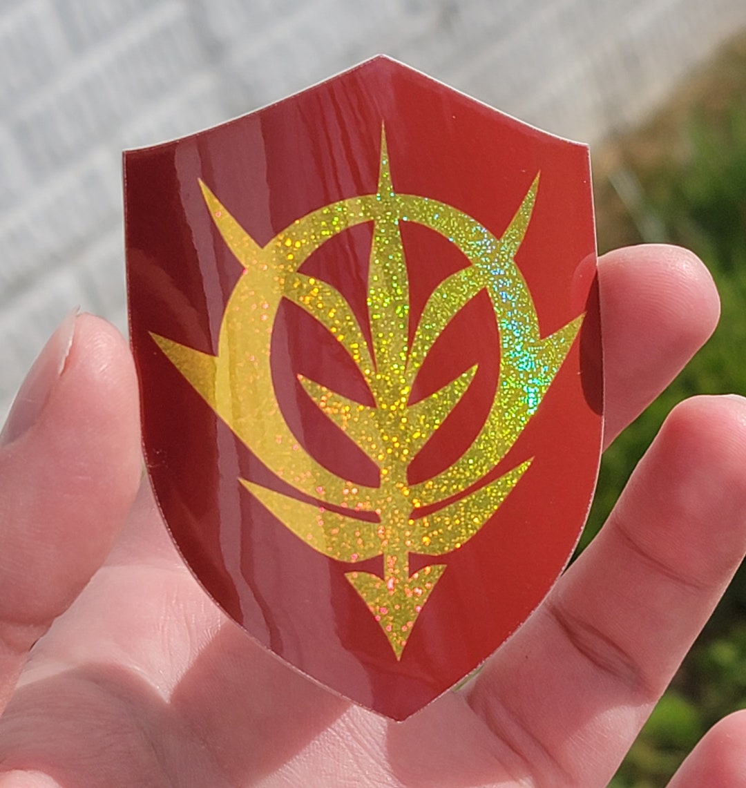 Zeon Crest Sticker v1 - Etsy