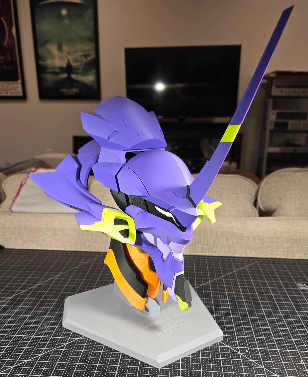 Eva Unit 01 - 14 Inch 3D Printed Bust - Etsy