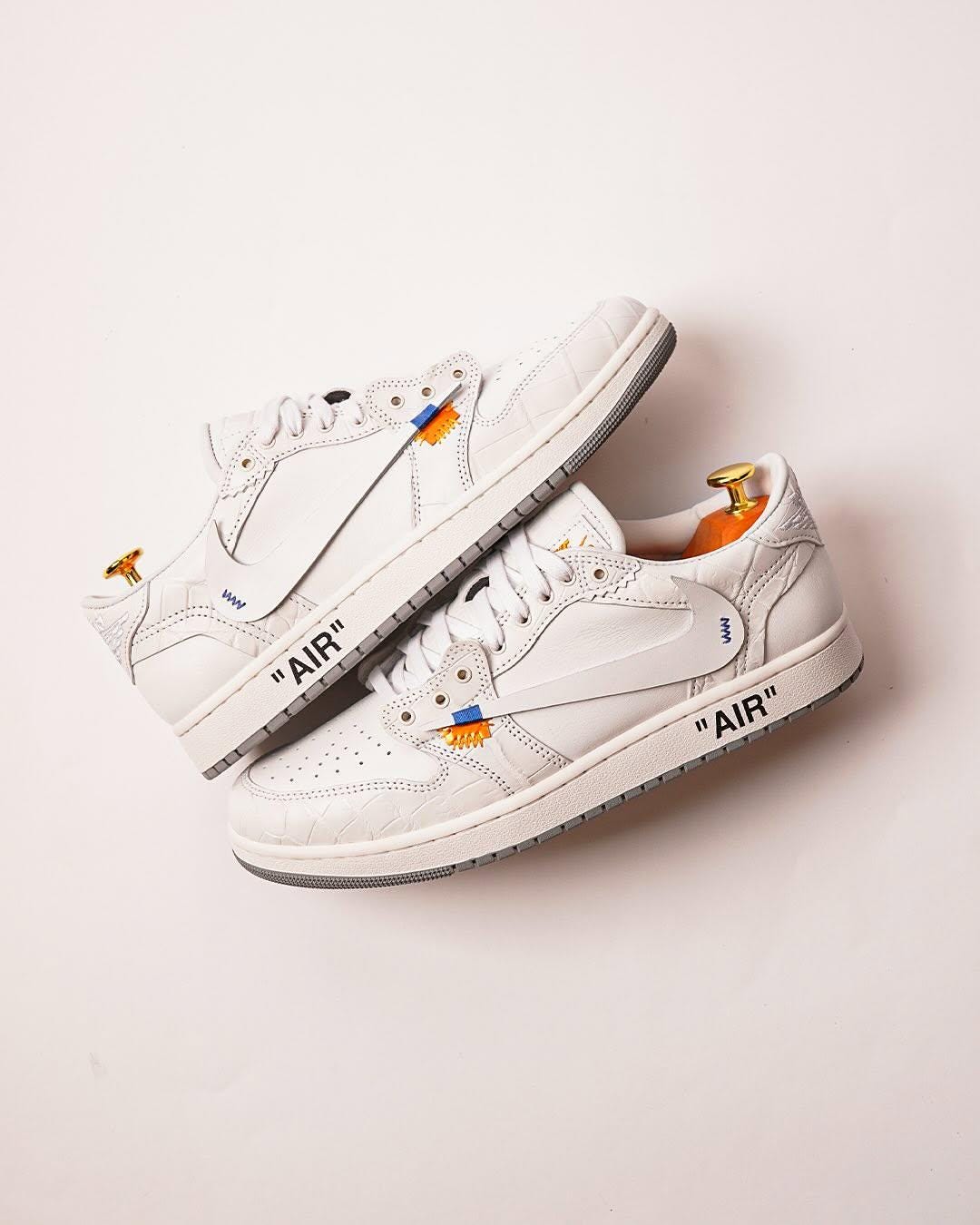 Handcrafted AJ1 Low TS Off-white Zero Legend, Personalized Redesign ...