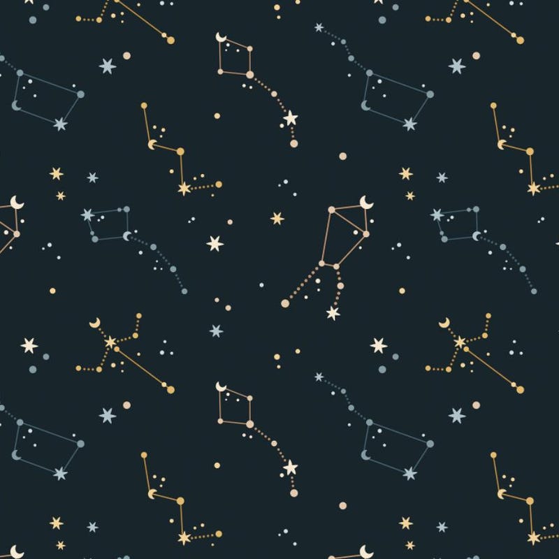 Constellation Fabric - Etsy