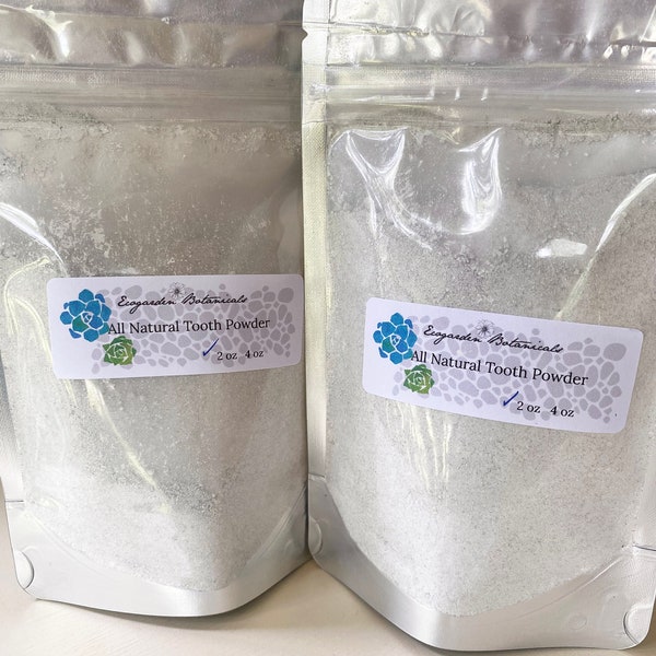 Tooth Powder - Etsy
