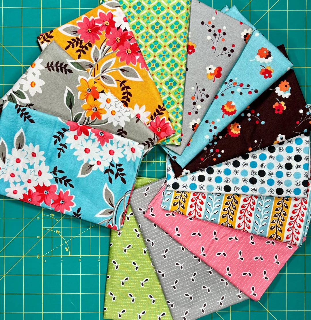 Flea Market Fancy Legacy - 12 FQ Set - Free Spirit Fabric Denyse ...